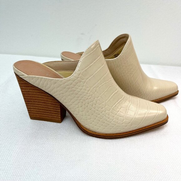 Chinese Laundry | Shoes | Chinese Laundry Crinkle Casual Mule Cream ...